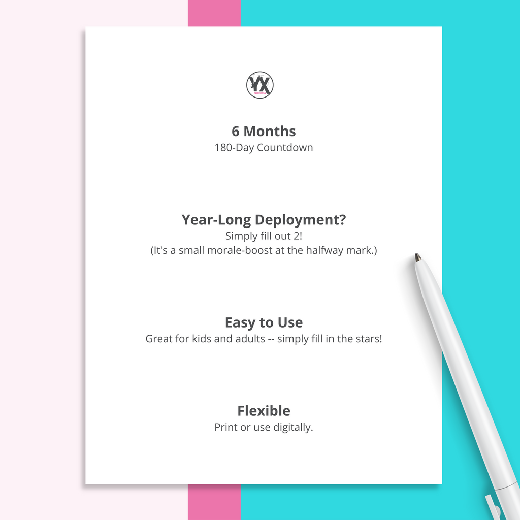 Deployment Countdown Printable – YODERCROSS