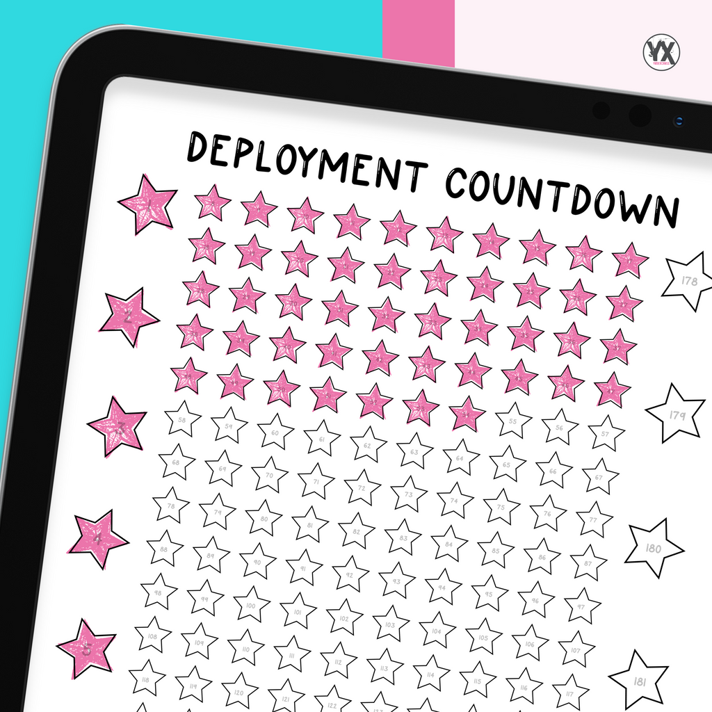 Deployment Countdown Printable – YODERCROSS