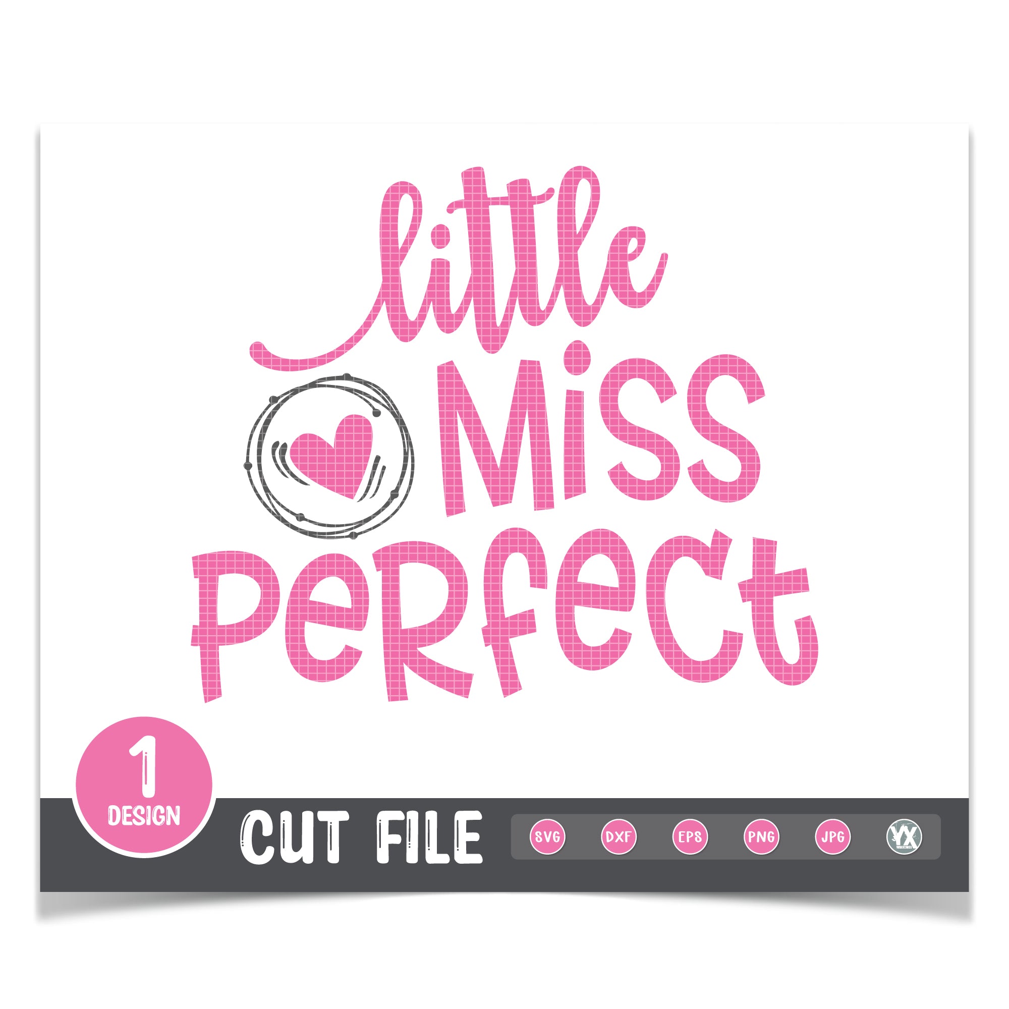 Little Miss Perfect SVG – YODERCROSS